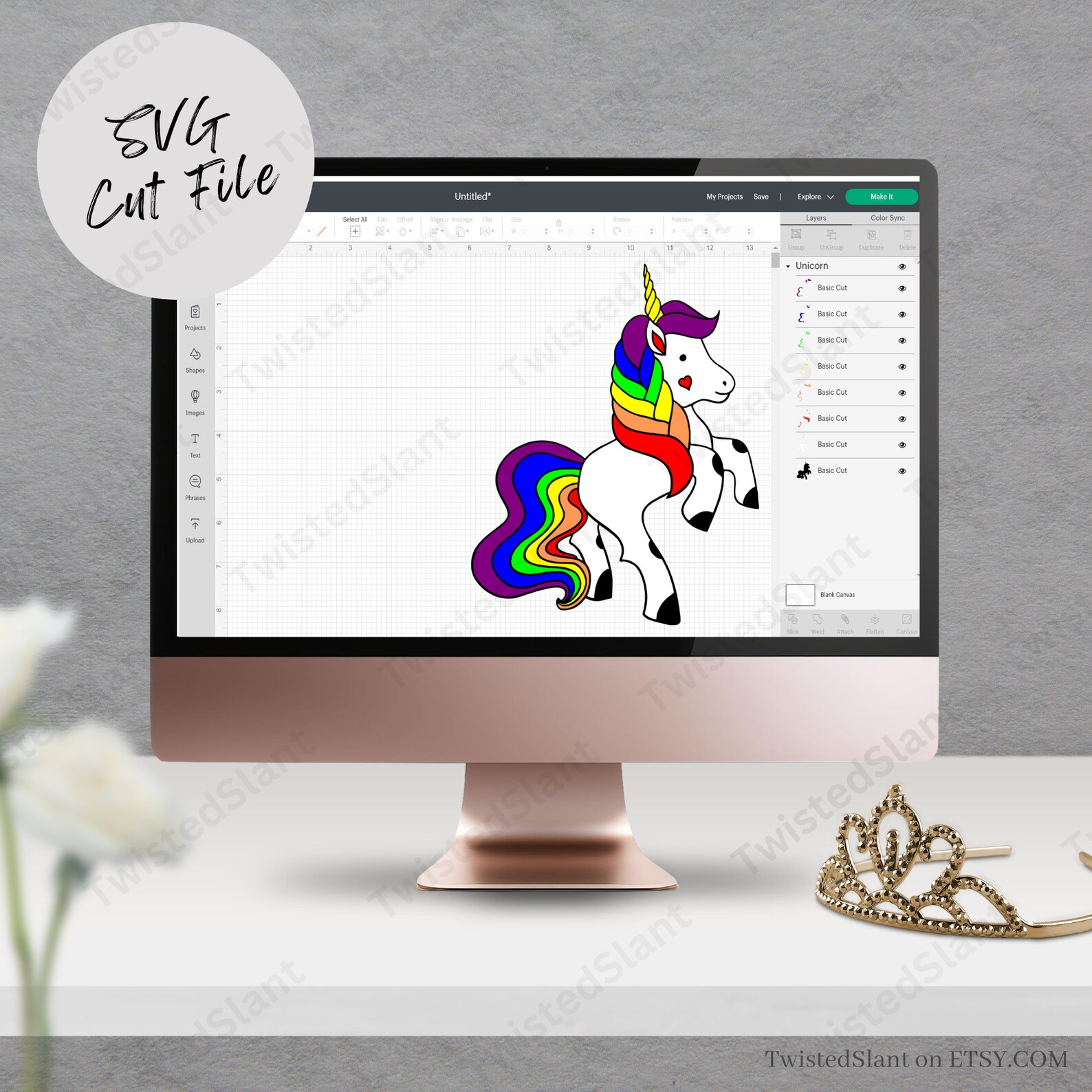 Cute Unicorn Svg, Rainbow Unicorn Svg, Unicorn Svg, Unicorn Face Svg ...