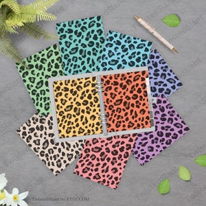 Leopard Print Seamless Digital Paper | INSTANT DOWNLOAD | Leopard ...