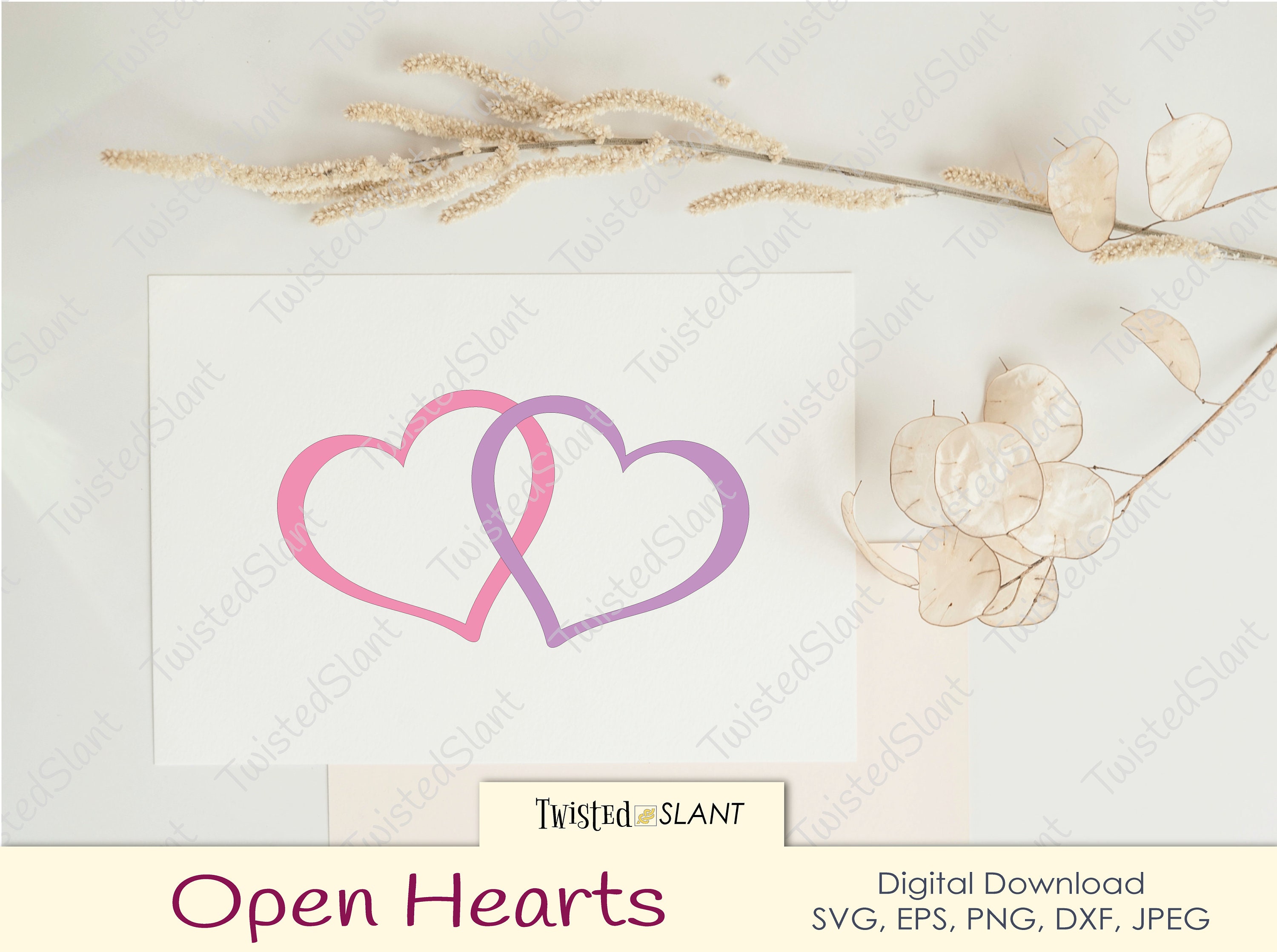 Heart Svg Bundle, Open Heart Svg, Loveheart, Heart SVG, Heart DXF, Open ...