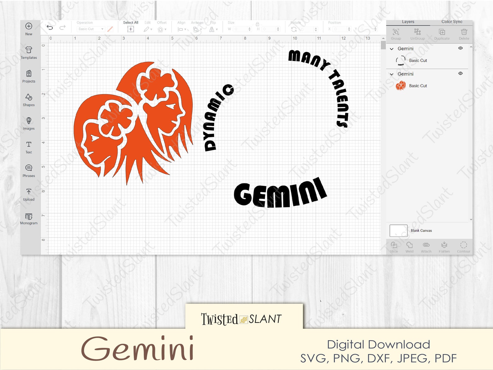 Gemini Svg Zodiac Clipart Zodiac Sign Svg Zodiac Png - Etsy