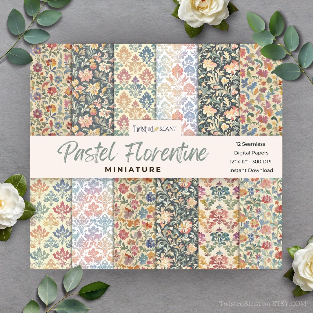Florentine Paper Digital | INSTANT DOWNLOAD | Italian Florentine ...