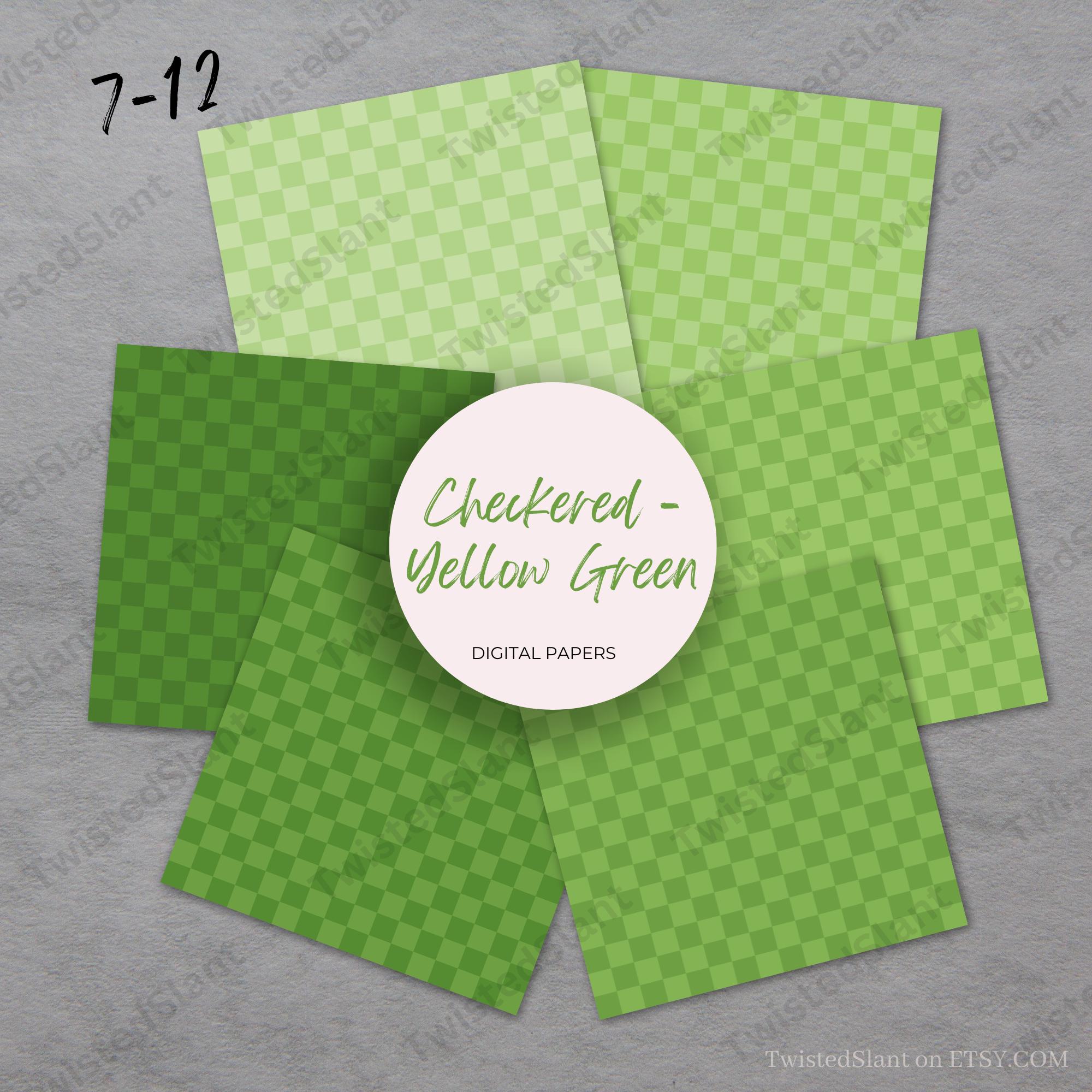 Checkered Digital Paper | INSTANT DOWNLOAD | Checkered Background ...
