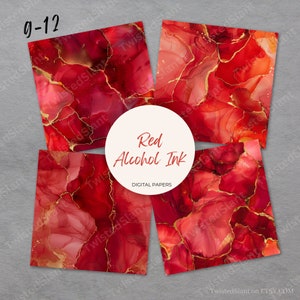 Alcohol Ink Digital Paper | INSTANT DOWNLOAD | Seamless Textures ...