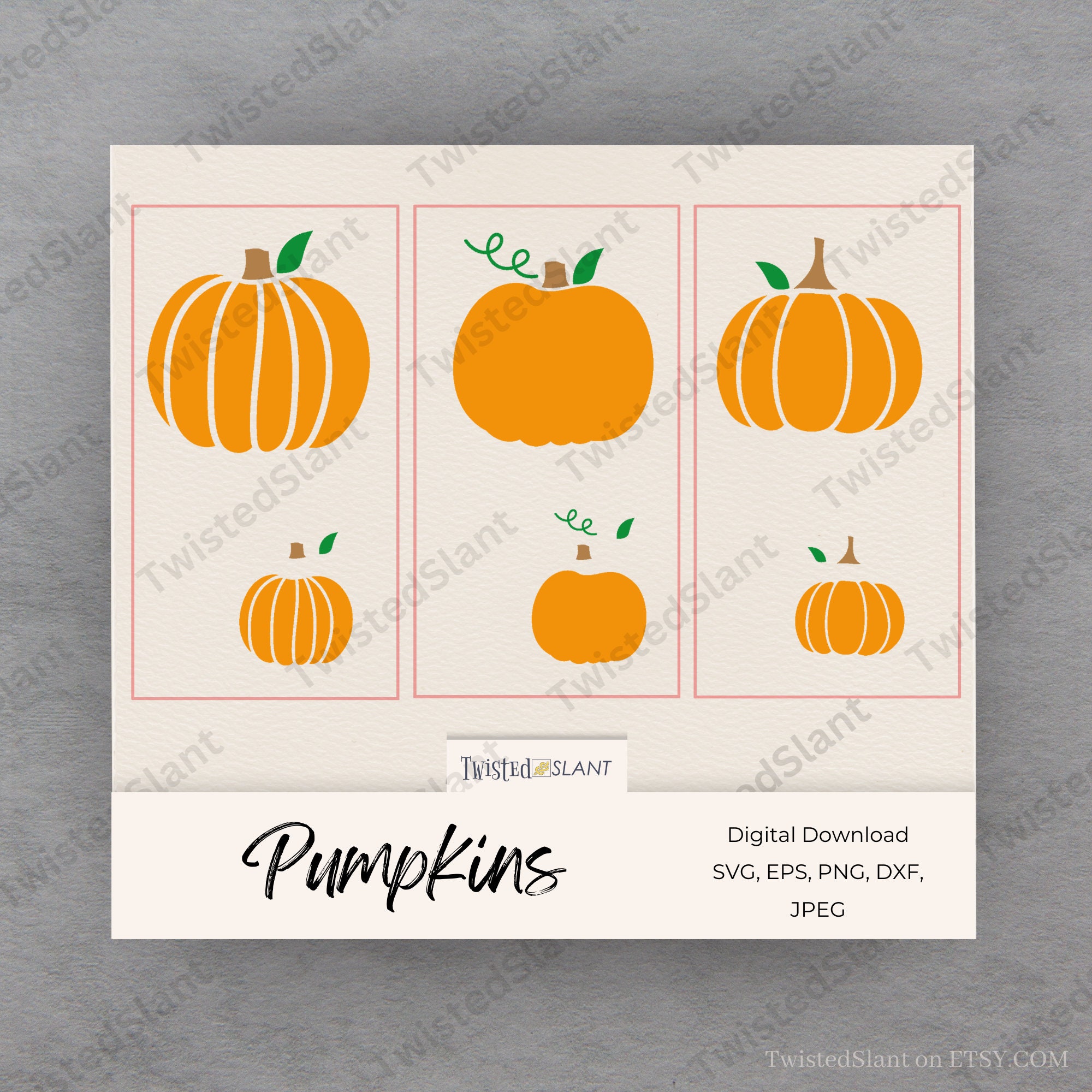 Pumpkin Svg Bundle, Halloween Svg Bundle, Pumpkin Outline Svg ...