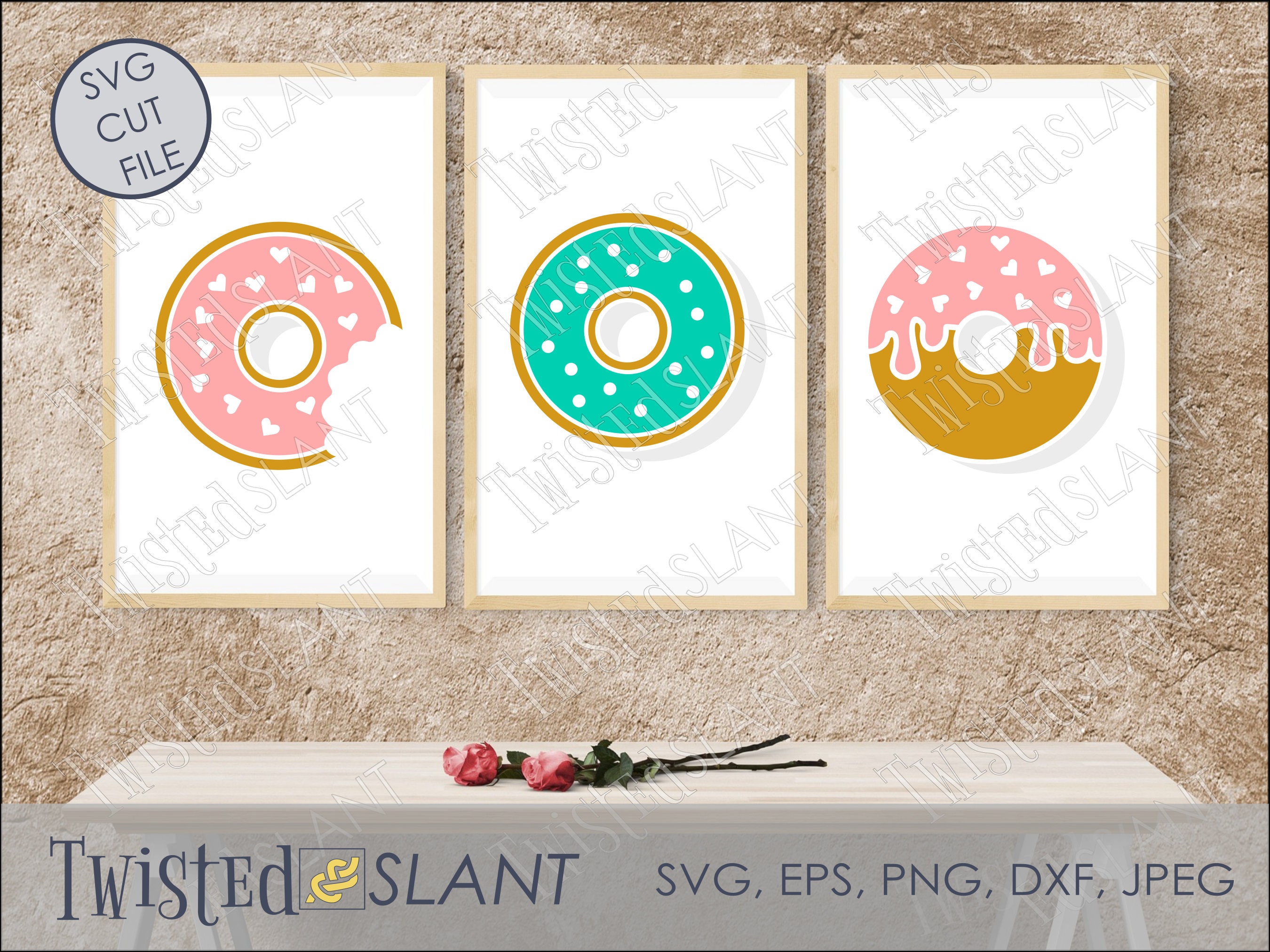 Donut Svg Bundle Donut Clipart Doughnut Svg Donut Png - Etsy