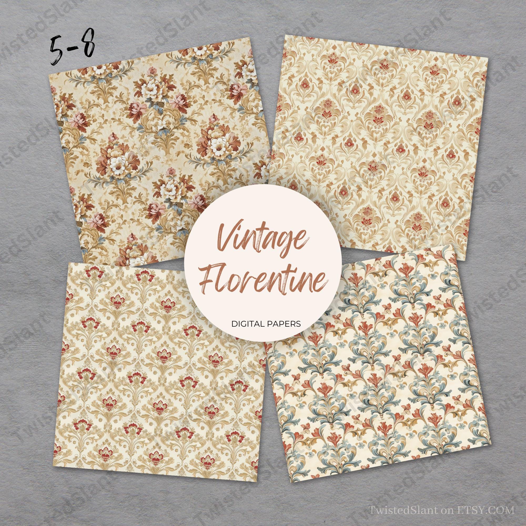 Florentine Paper Digital | INSTANT DOWNLOAD | Italian Florentine ...