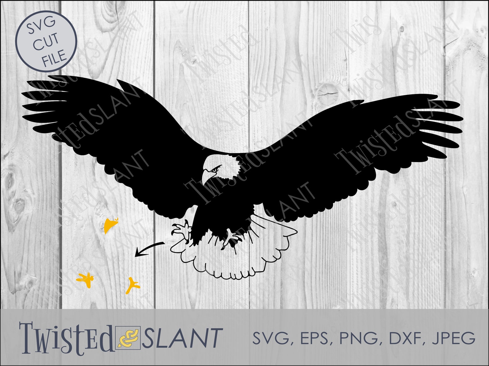 Eagle Svg Digital Download for Cricut and Silhouette, Eagle Png, Eagle ...