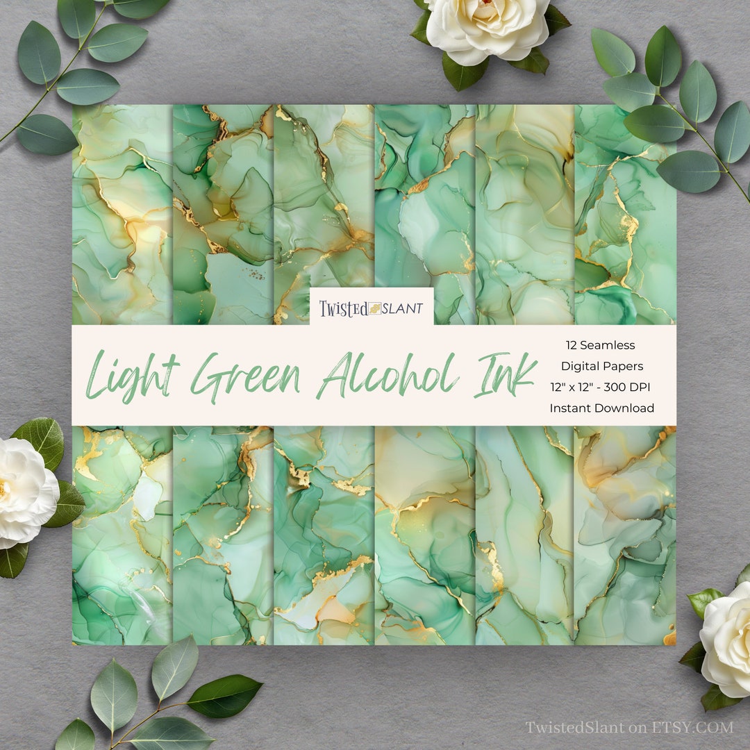 Alcohol Ink Digital Paper | INSTANT DOWNLOAD | Seamless Textures ...