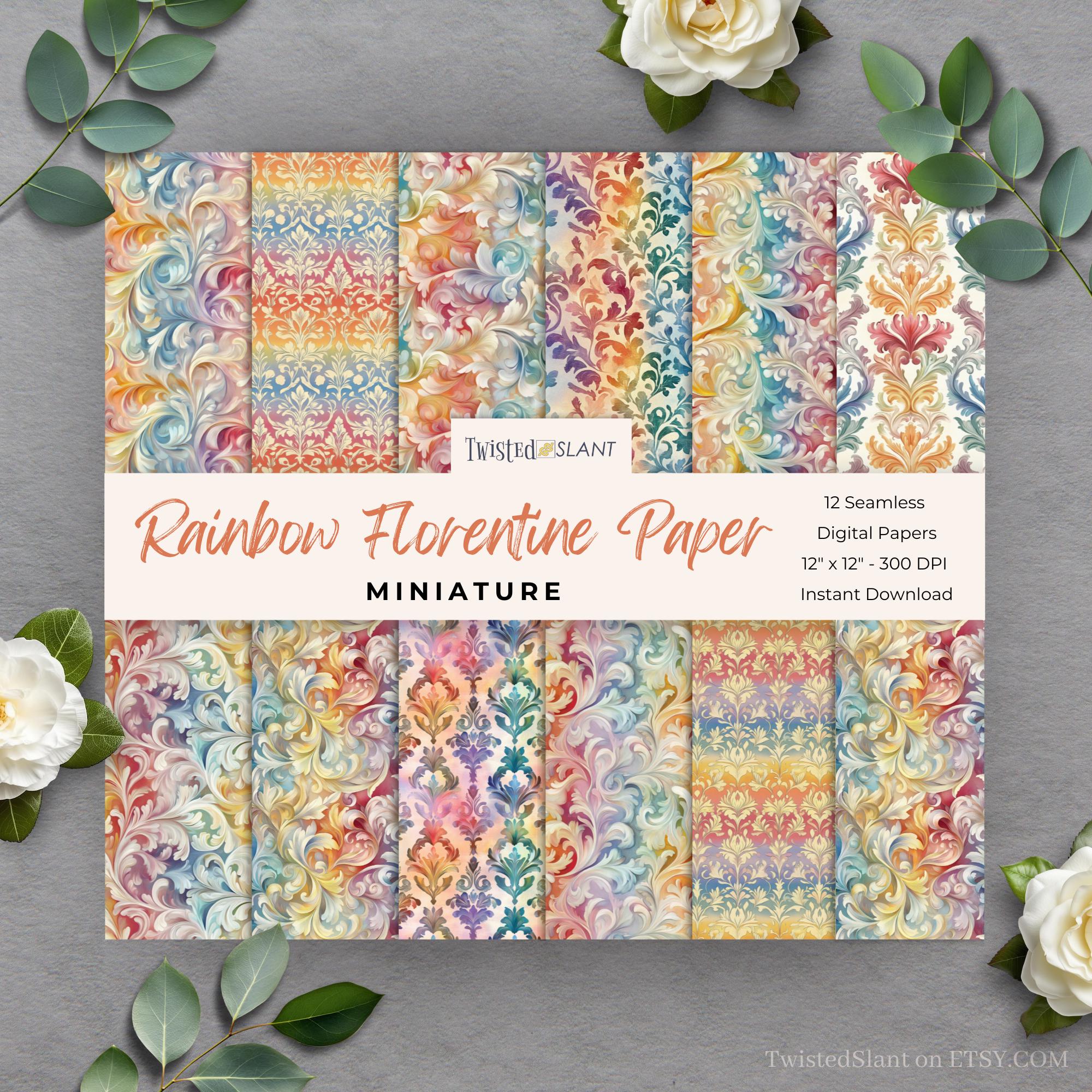 Florentine Paper Digital | INSTANT DOWNLOAD | Italian Florentine ...