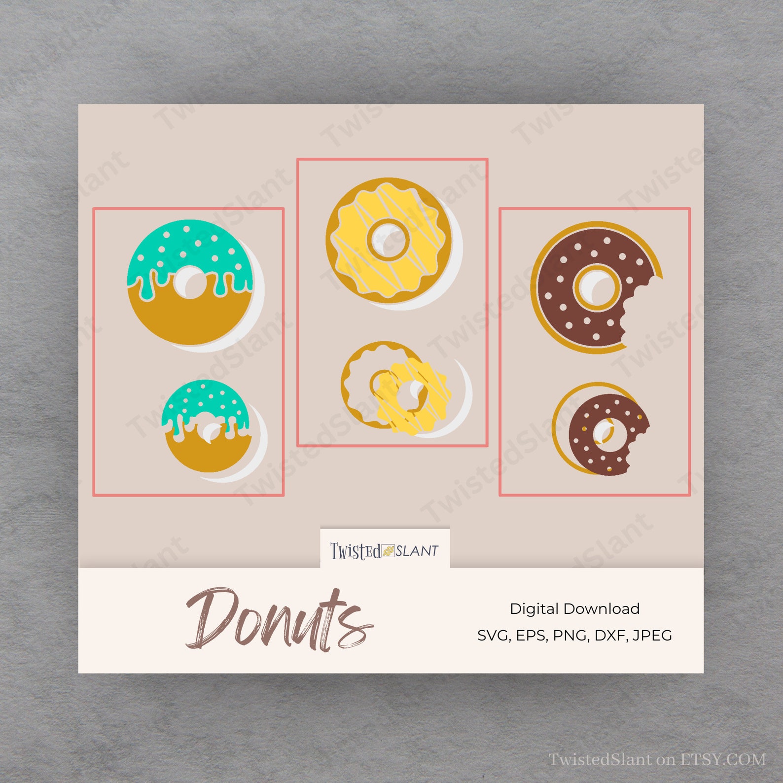 Donut Svg Bundle, Donut Clipart, Doughnut Svg, Donut Png, Doughnut ...