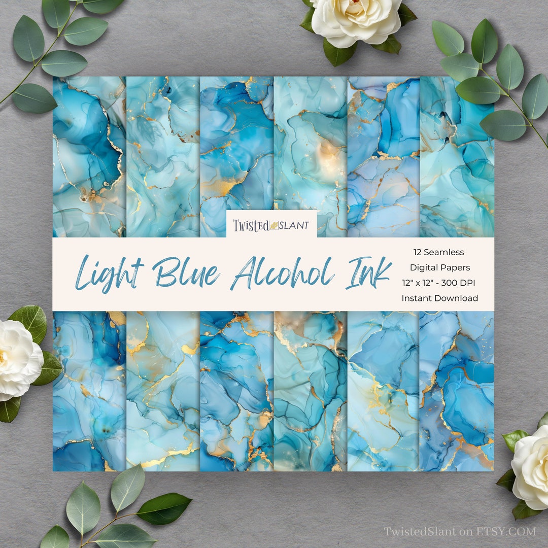 Alcohol Ink Digital Paper | INSTANT DOWNLOAD | Seamless Textures ...