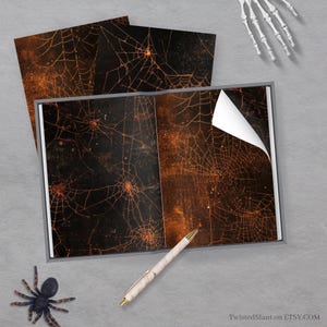 Digital Paper Cobwebs | INSTANT DOWNLOAD | Cobwebs | Seamless Paper ...