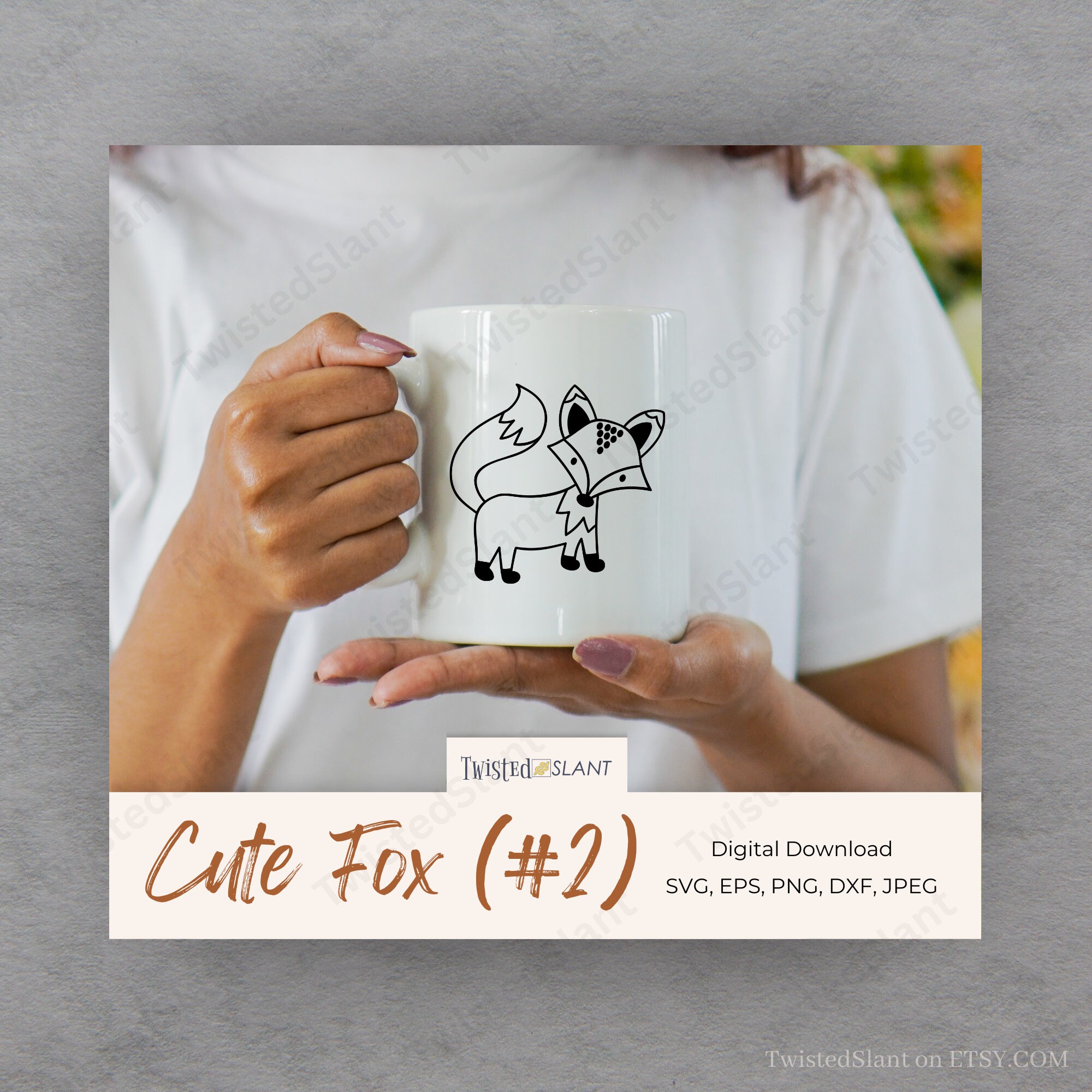 Cute Fox Svg Fox Clip Art Cute Animal Svg Fox Drawing Fox Svg Fox ...