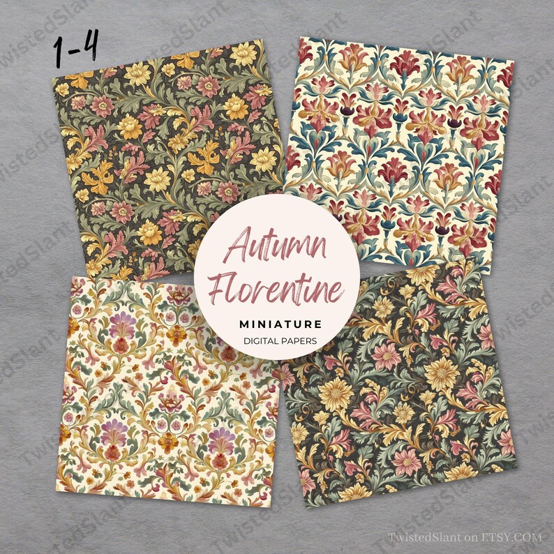 Florentine Paper Digital | INSTANT DOWNLOAD | Italian Florentine ...