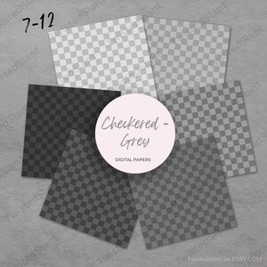Checkered Digital Paper | INSTANT DOWNLOAD | Checkered Background ...