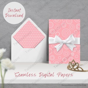 Pink Digital Paper | INSTANT DOWNLOAD | Seamless Papers | Pink Junk ...