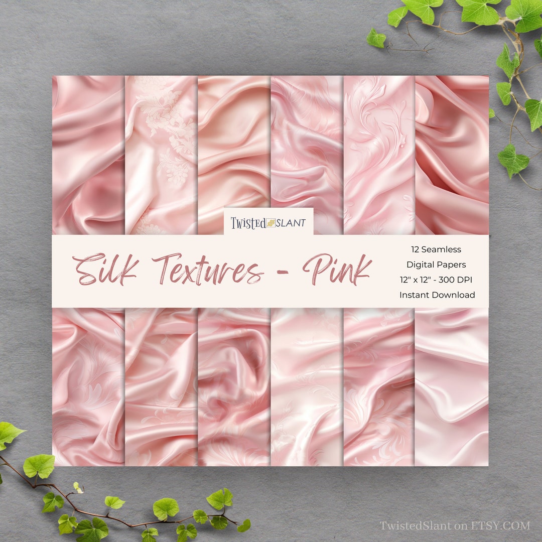 Silk Texture Digital Paper | INSTANT DOWNLOAD | Elegant Digital Paper ...