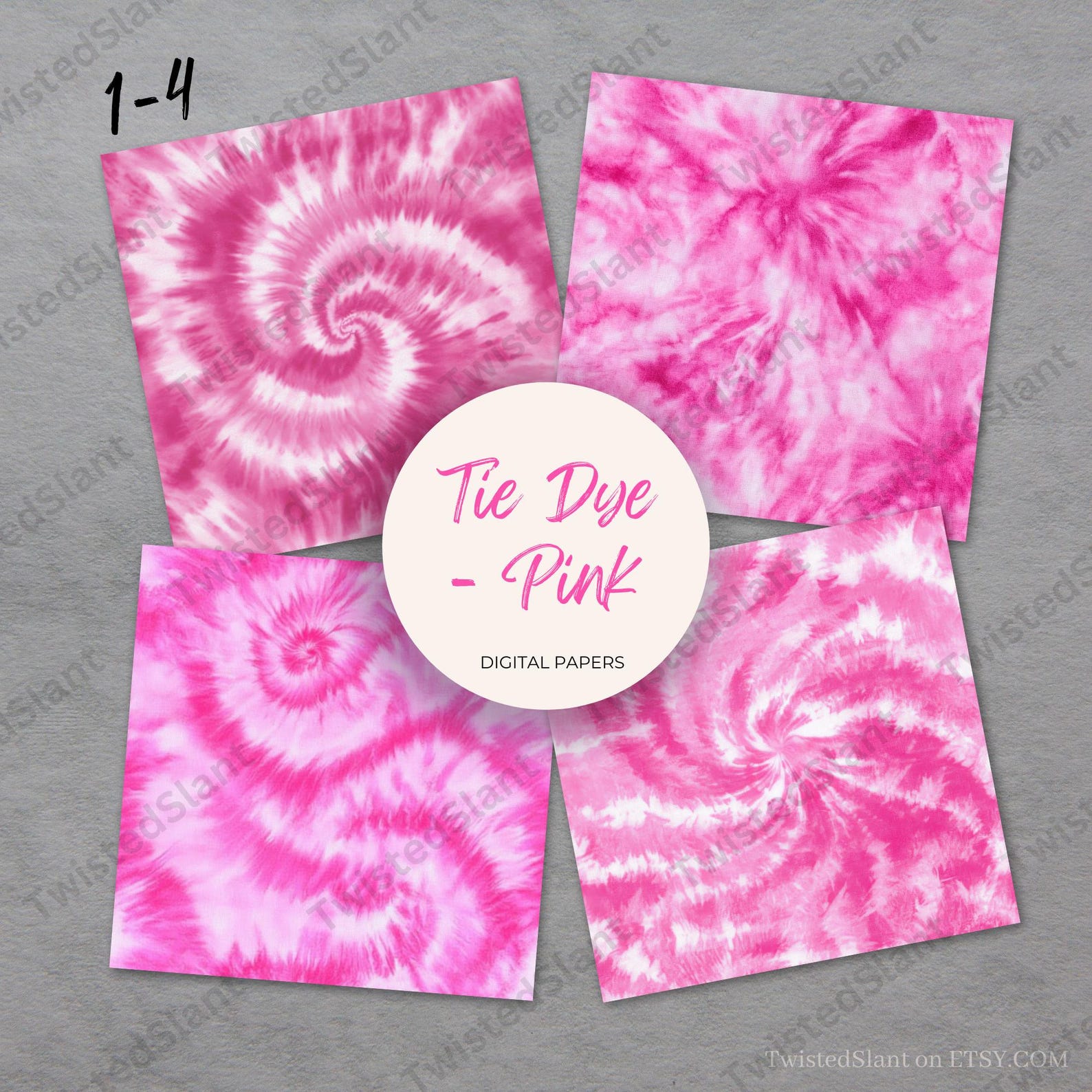 Tye Dye Digital Paper | INSTANT DOWNLOAD | Tie Dye Pattern | Tie and ...