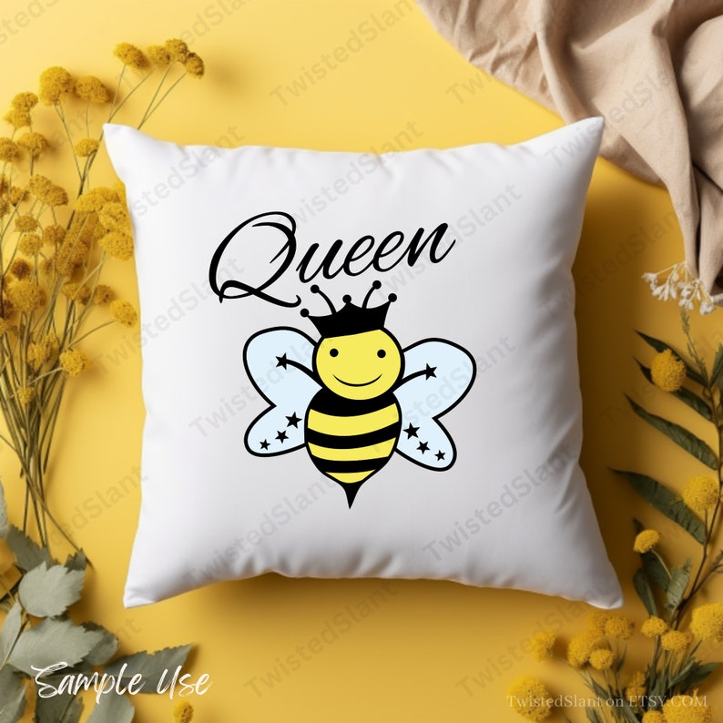 Queen Bee Svg INSTANT DOWNLOAD Bumblebee Svg Honey Bee Svg Queen Bee Png Bees Svg Cute Bee Svg ...