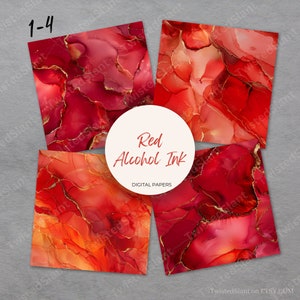 Alcohol Ink Digital Paper | INSTANT DOWNLOAD | Seamless Textures ...