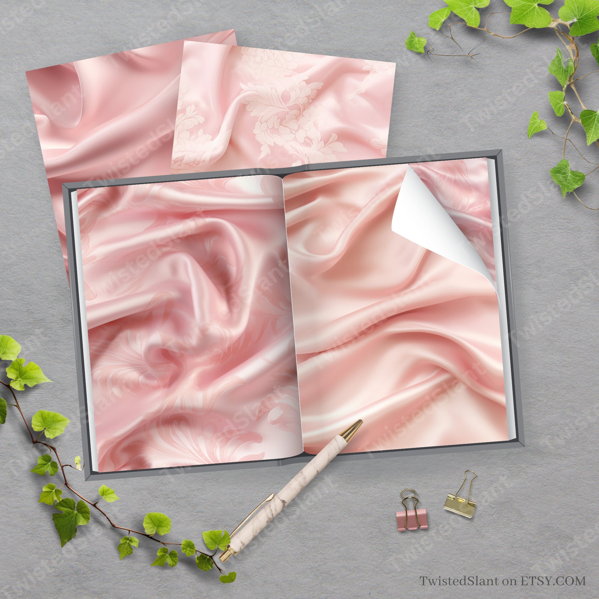 Silk Texture Digital Paper INSTANT DOWNLOAD Elegant - Etsy