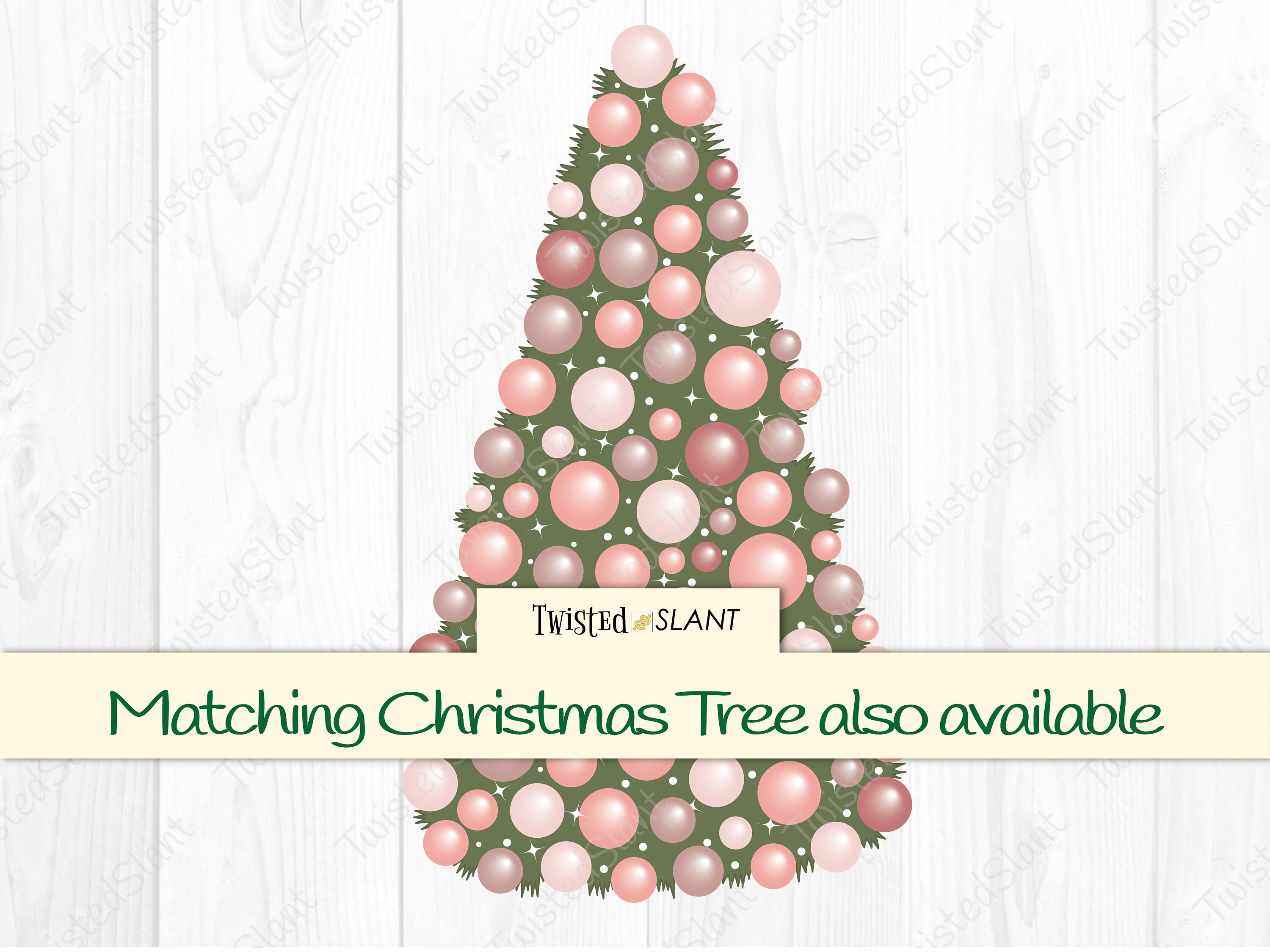 Christmas Wreath Clipart, Pink, Christmas Wreath, Christmas Bauble ...
