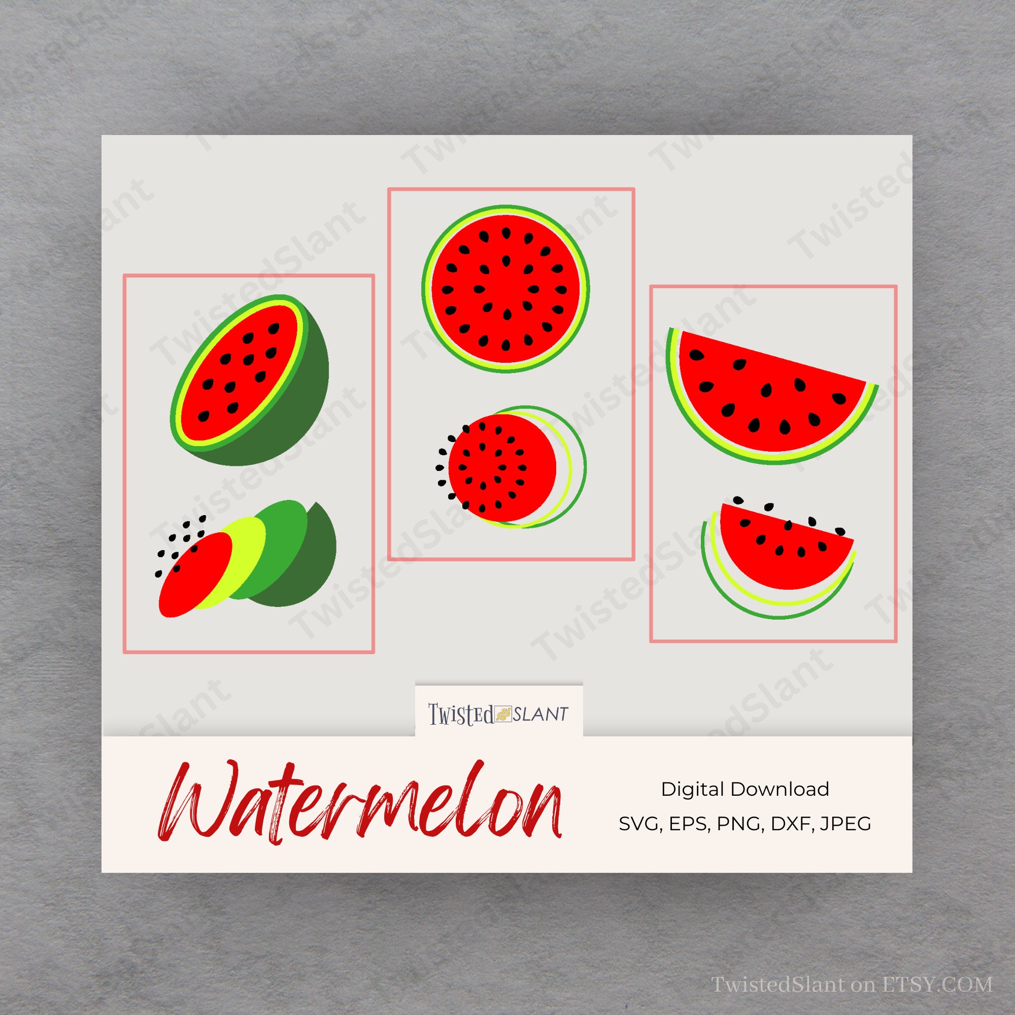Watermelon Svg Watermelon Clipart Fruit Svg Watermelon Slice Svg ...