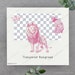 Pink Safari Toile Clipart: Vintage Chinoiserie (instant Download) - Etsy