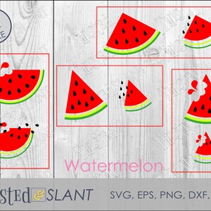 Watermelon Svg Watermelon Clipart Fruit Svg Watermelon - Etsy