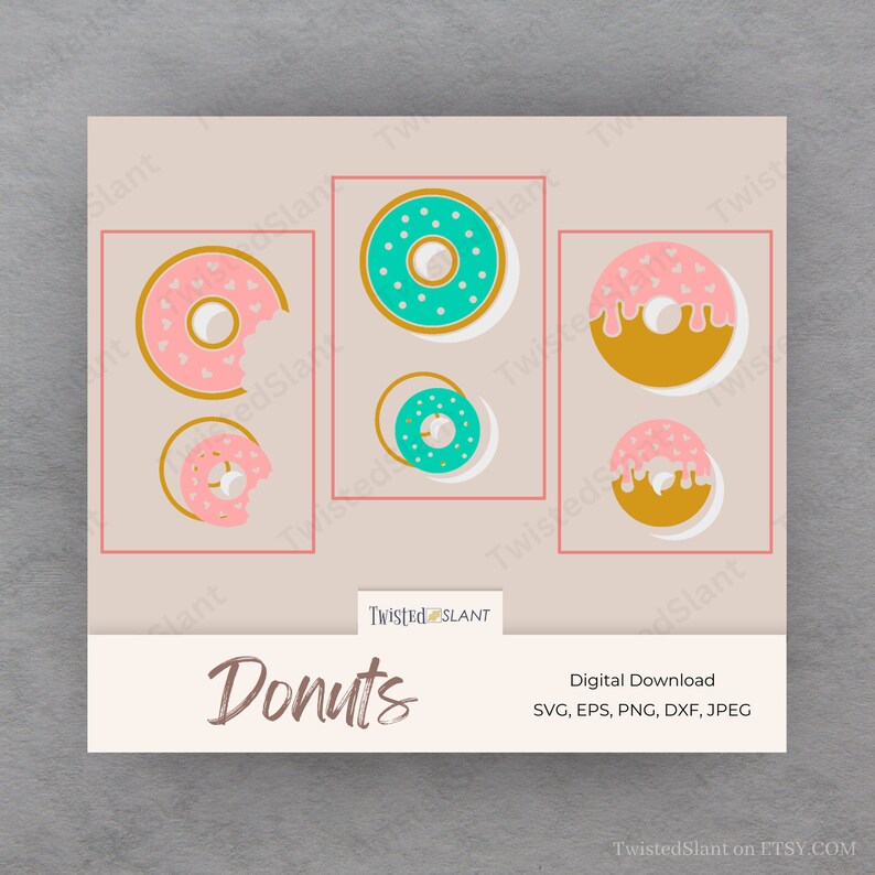 Donut Svg Bundle, Donut Clipart, Doughnut Svg, Donut Png, Doughnut ...