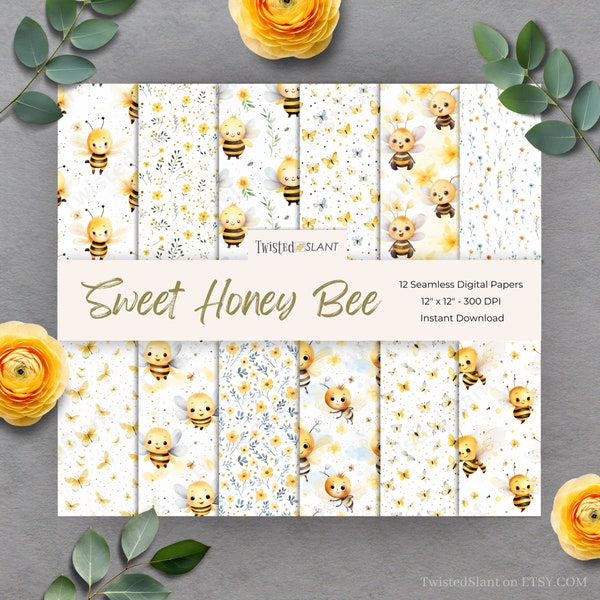 Honey Bee Wallpaper - Etsy