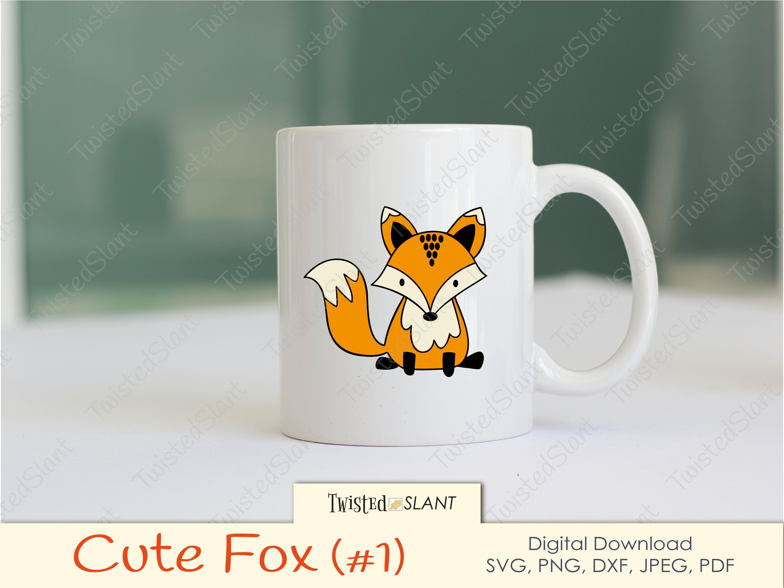 Cute Fox Svg Fox Clip Art Cute Animal Svg Fox Drawing - Etsy