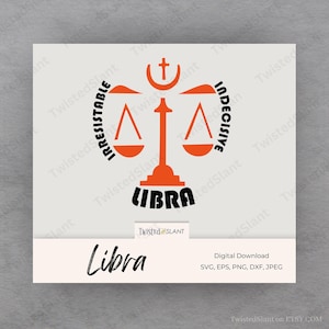 Libra Svg | INSTANT DOWNLOAD | Zodiac Sign Svg | Scales Svg | Horoscope ...