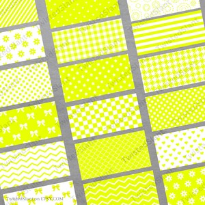 Neon Digital Papers | INSTANT DOWNLOAD | Seamless Geometric | Pattern ...