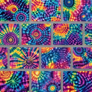 Tye Dye Digital Paper | INSTANT DOWNLOAD | Tie Dye Pattern | Tie and ...