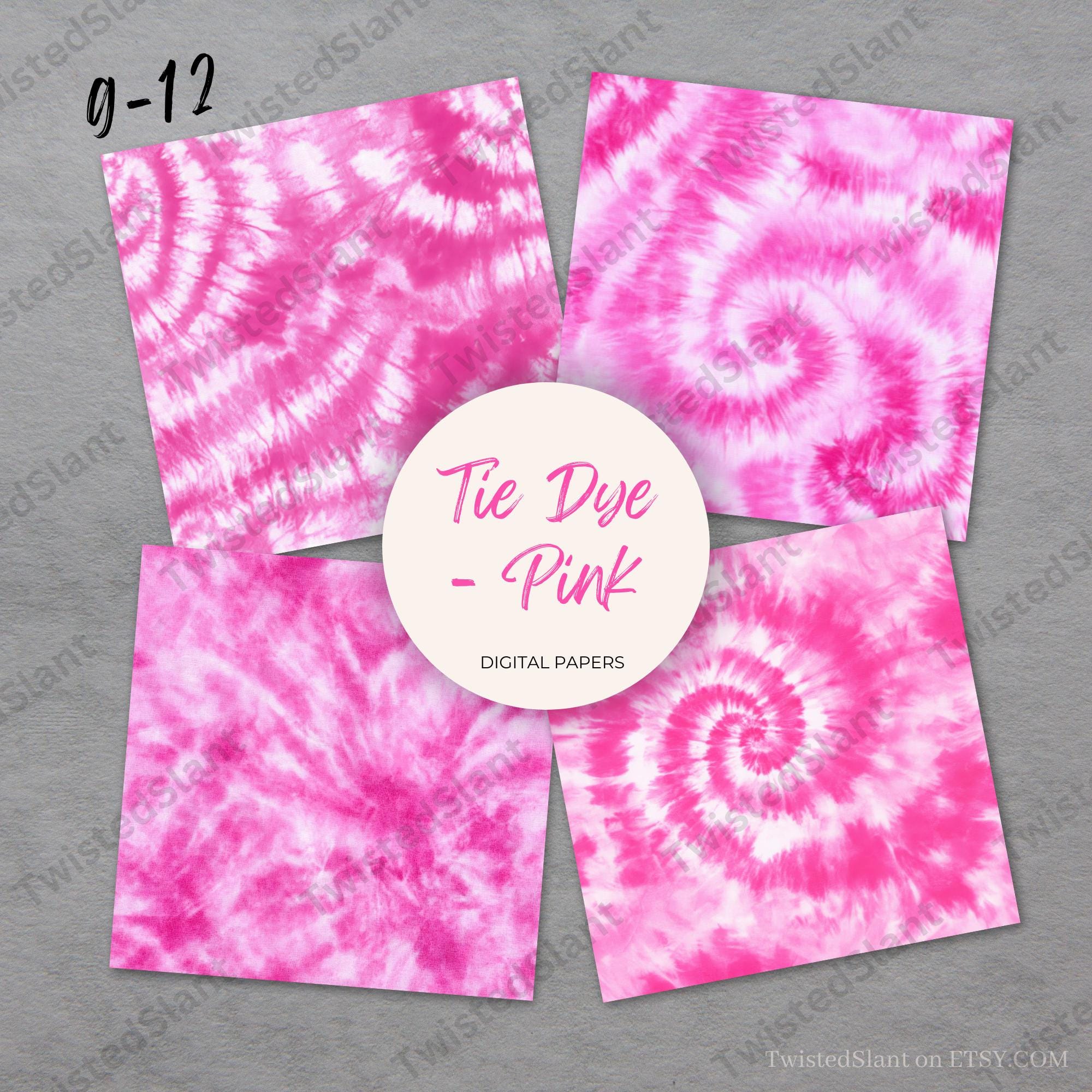 Tye Dye Digital Paper | INSTANT DOWNLOAD | Tie Dye Pattern | Tie and ...