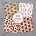 Red Rose Digital Paper, Seamless Papers, Crimson Red, Red Roses ...
