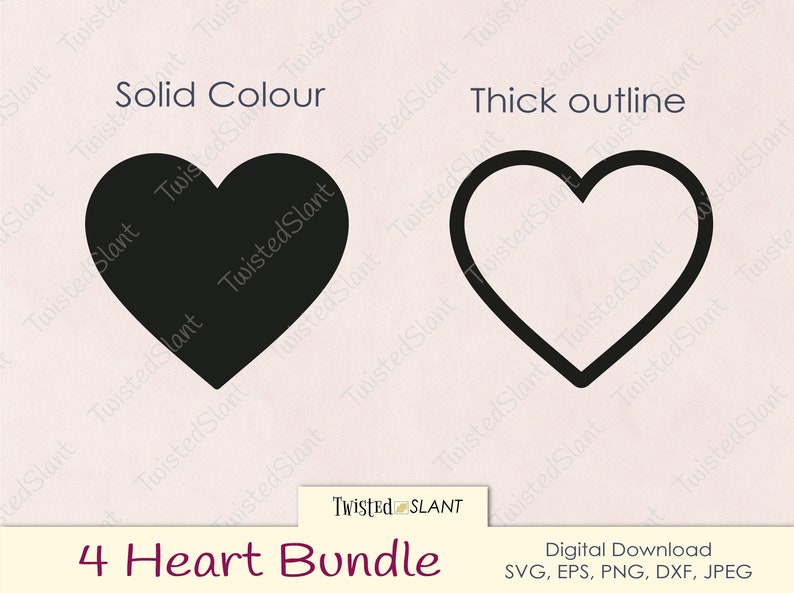 Heart Svg Bundle Open Heart Svg Loveheart Heart SVG Heart - Etsy