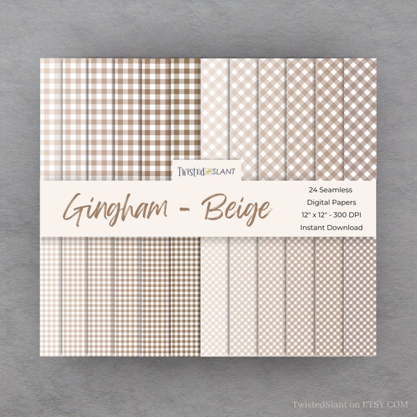 Gingham Paper - Etsy