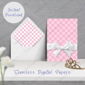 Checkered Digital Paper | INSTANT DOWNLOAD | Checkered Background ...