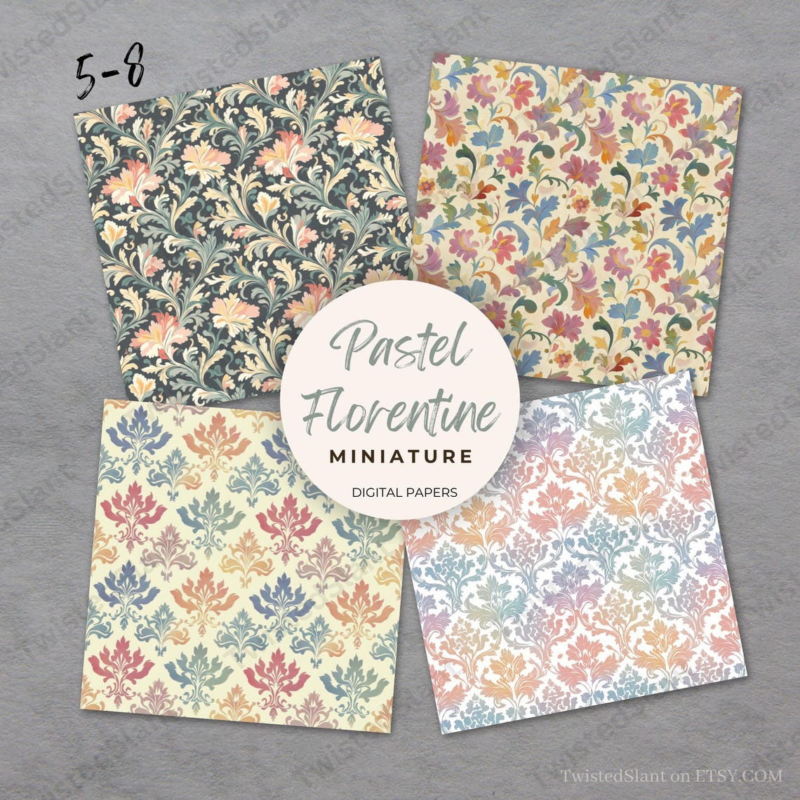 Florentine Paper Digital | INSTANT DOWNLOAD | Italian Florentine ...