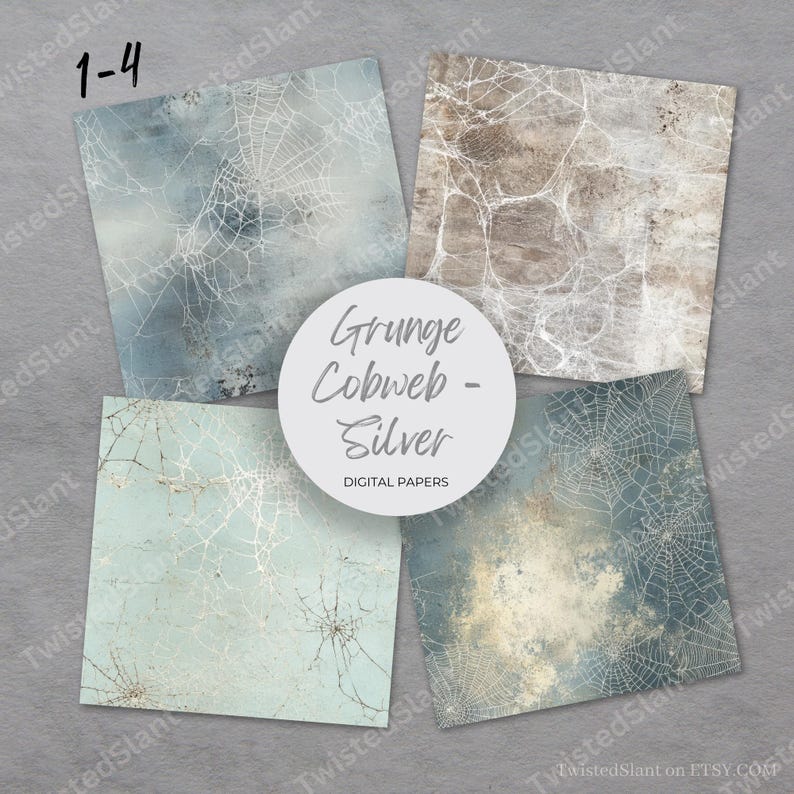 Digital Paper Cobwebs | INSTANT DOWNLOAD | Cobwebs | Seamless Paper ...