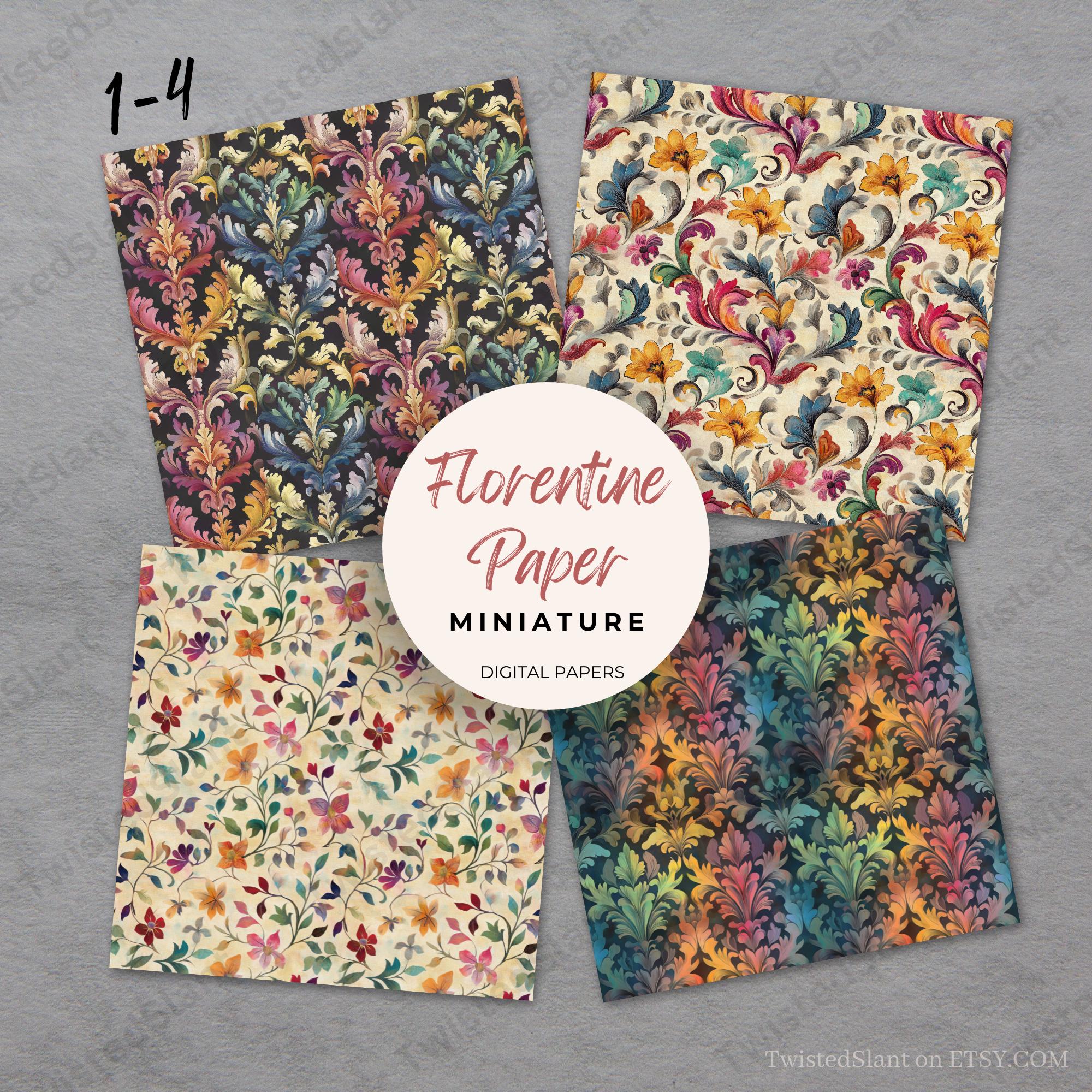 Florentine Paper Digital | INSTANT DOWNLOAD | Italian Florentine ...
