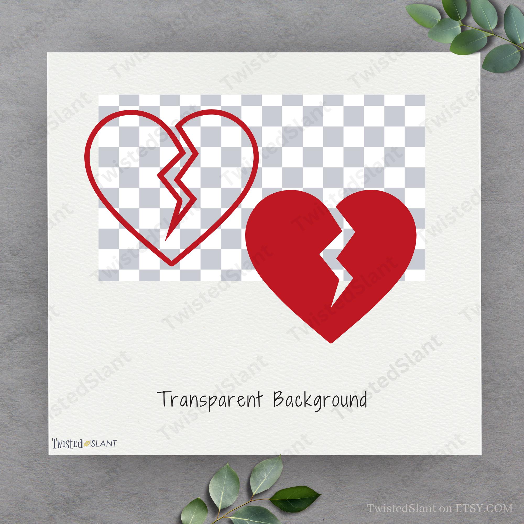 Broken Heart Svg, Open Heart Svg, Heart Svg Bundle, Loveheart, Heart ...