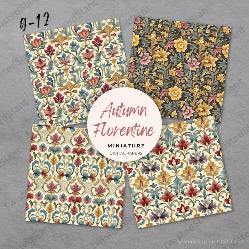 Florentine Paper Digital | INSTANT DOWNLOAD | Italian Florentine ...