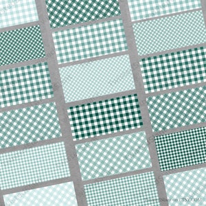 Gingham Digital Paper Pack | INSTANT DOWNLOAD | Gingham Pattern ...