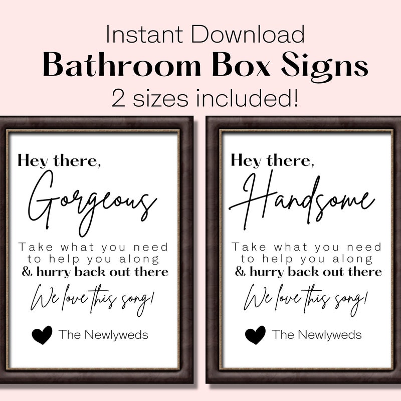 Cute Bathroom Signs - Etsy