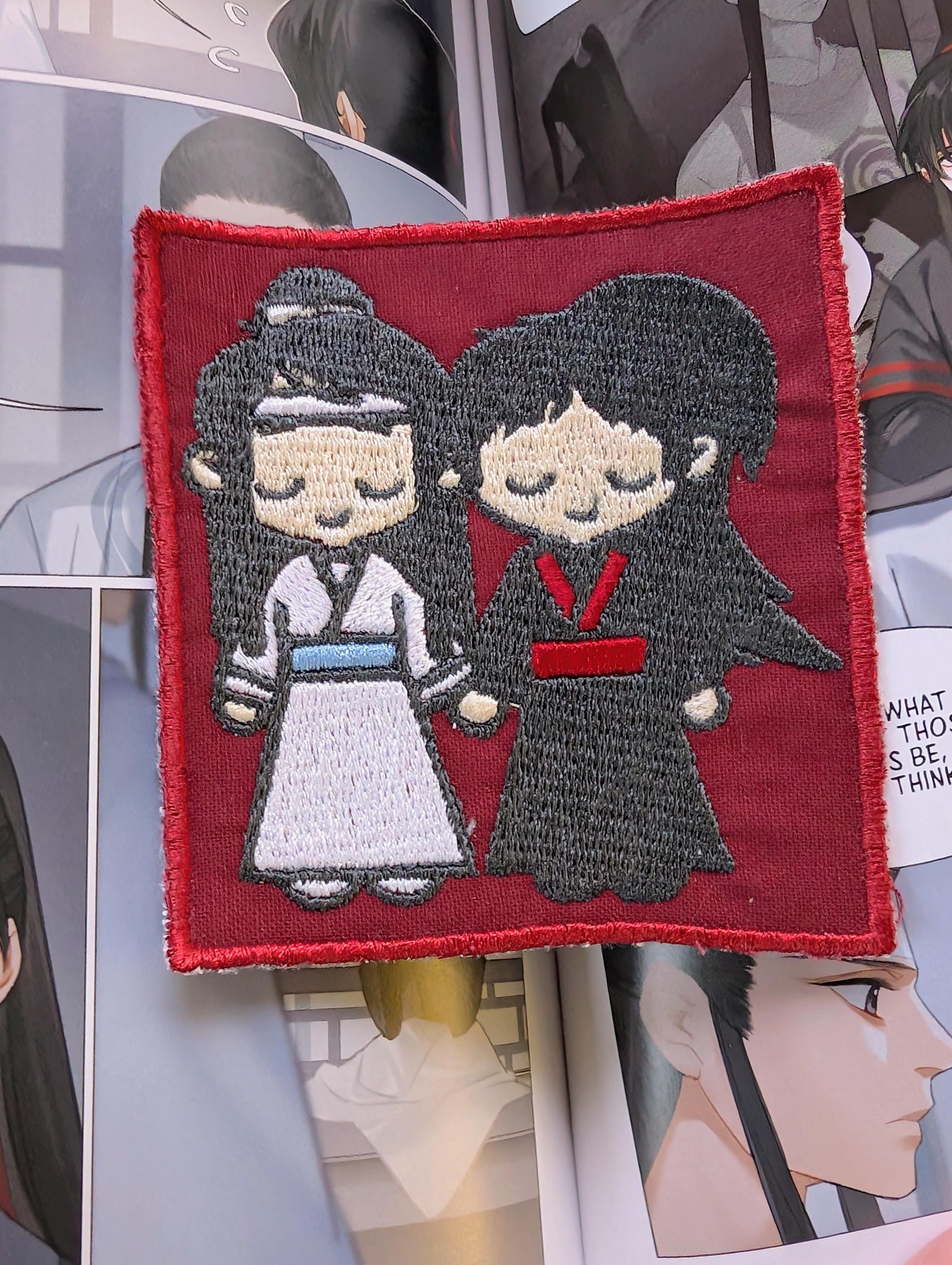 Chibi Lan Wangji and Wei Wuxian Patch - Etsy