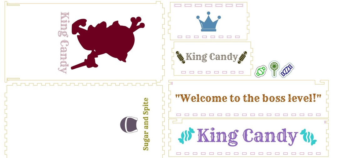 Preorder for King Candy Villainous Box - Etsy