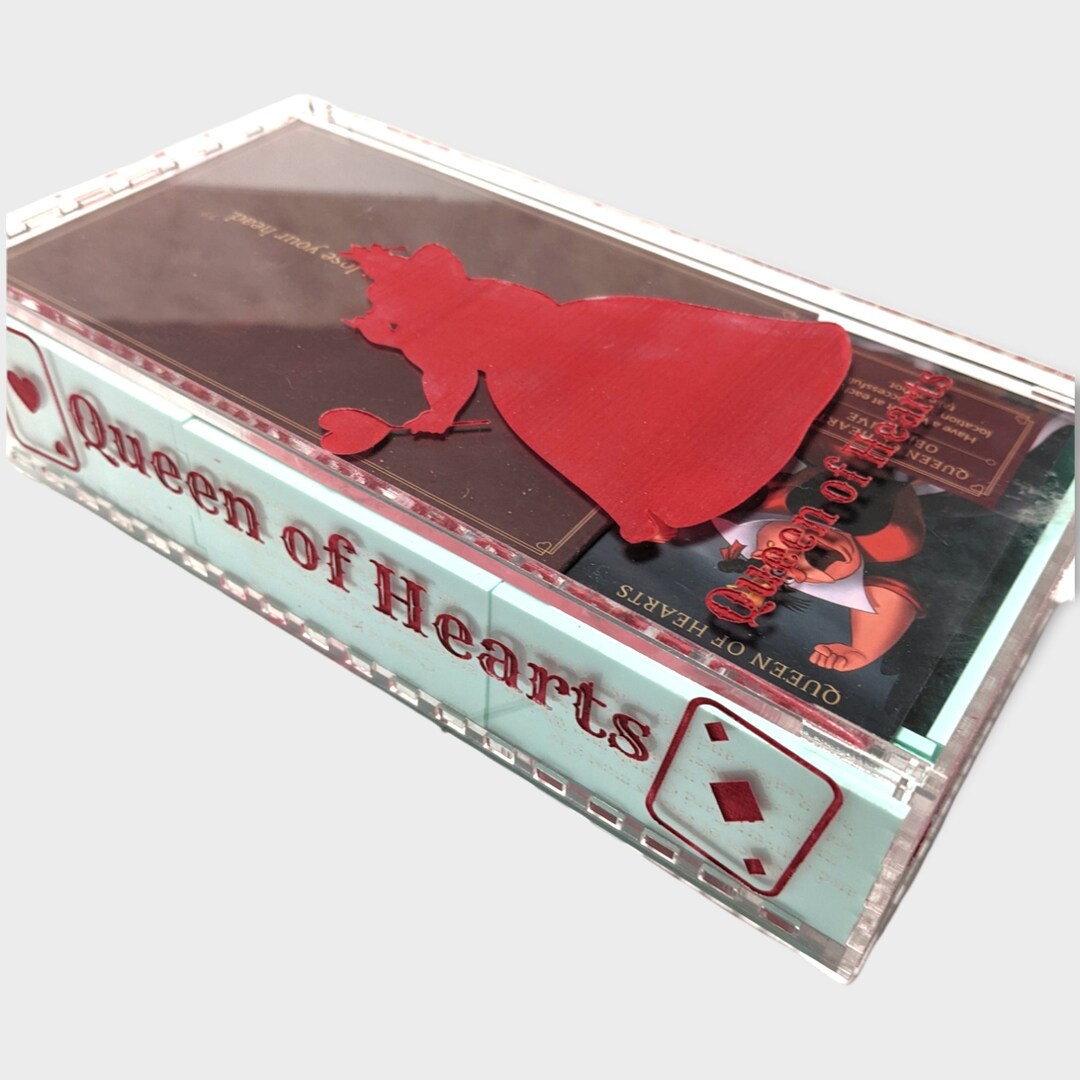 Villainous Queen of Hearts Box(unique Custom Storage for Villainous ...